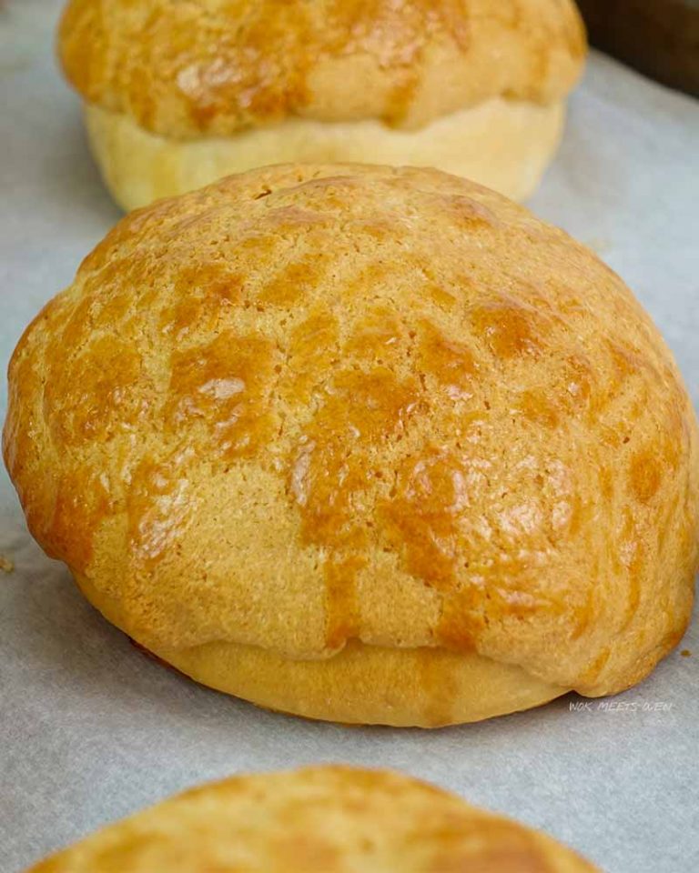 Chinese Pineapple Buns (Bolo Bao) Recipe - Wok Meets Oven